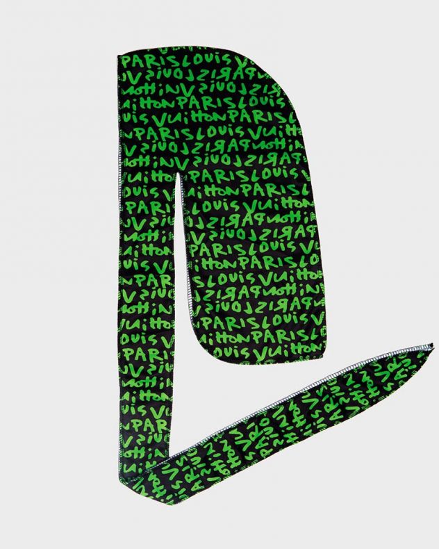 Silky Designer Versace Print Durag - Most Hated Waves